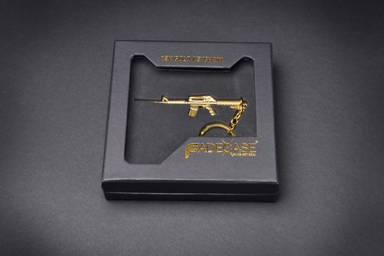 FadeCase - Keychain - 18K Gold - Famas | bol