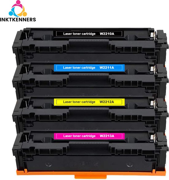 Multipack Laser Toner Cartridges voor HP (415A) (met chip) W2030A ...