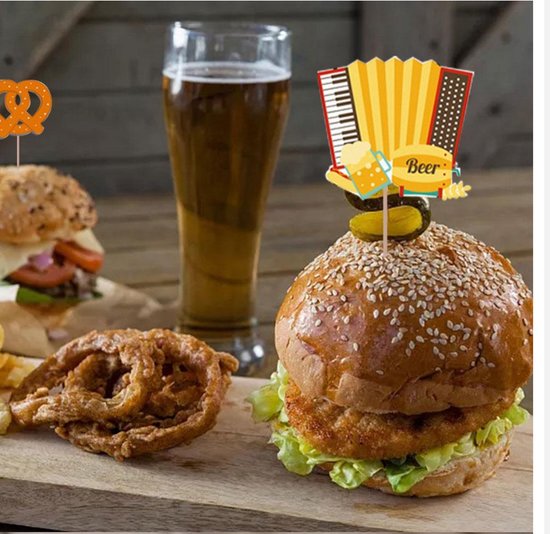 Akyol - Oktoberfest cocktailprikkers - Oktoberfeest versiering - Dames ...