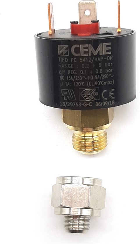 Morco feb24 drukschakelaar FCB1480 FEB24E FEB24ED FEB24ED3* | bol