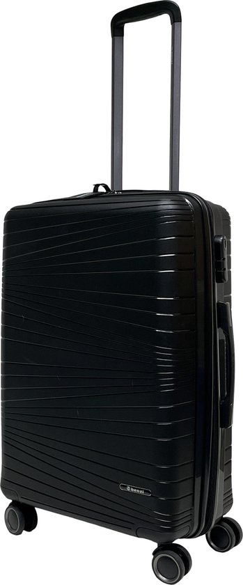 Benzi Barco Middelgrote Koffer - 65 cm - 65 liter - Zwart | bol