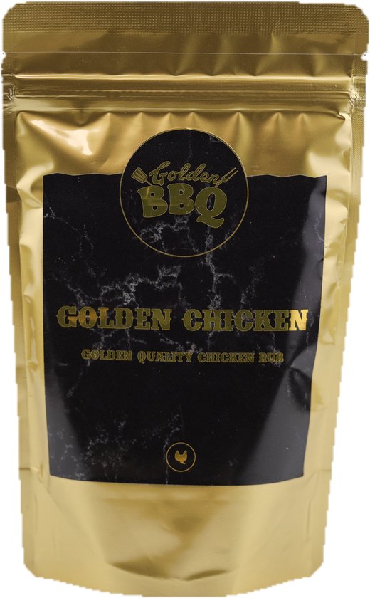 Golden BBQ - Golden Chicken - BBQ Rub - Kruidenmix - Kipkruiden - 200 ...