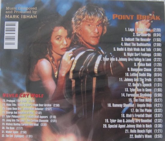 OST Point Break Original Soundtrack CD Mark Isham, Mark Isham | Muziek ...
