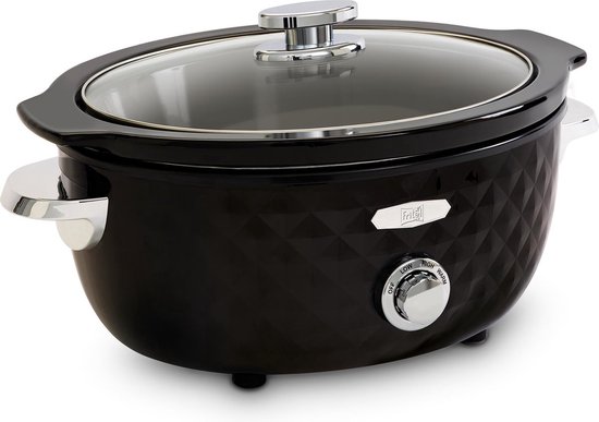 Slowcooker - 3 Programma's - 150W - 3.3 Liter - Zwart | bol