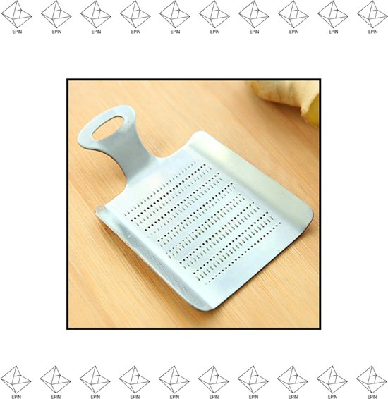 EPIN | Knoflook Rasp | Gember Rasp | Keuken Rasp | RVS | bol.com