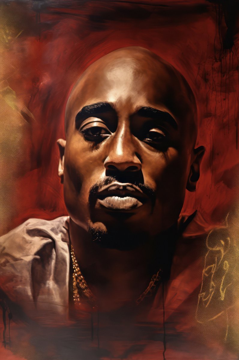 2Pac Poster - Muziek Poster - Tupac Shakur - Portret - 51x71 - Geschikt ...