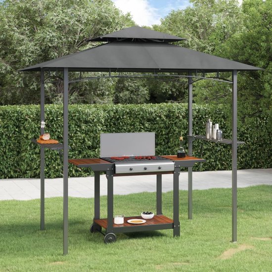 Furniture Limited - Barbecue-overkapping 240x150x243 cm staal ...