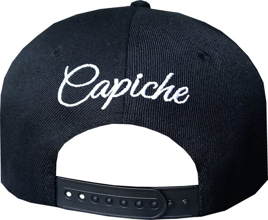 Capiche® Snapback Pet Heren – Black Clown Gang – Zwart & Lichtgrijs – Verstelbaar met... | bol