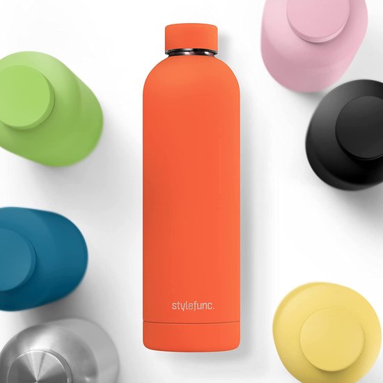 Gourde en acier inoxydable Pure, 500 ml, 750 ml et 1 l, thermos étanche ...