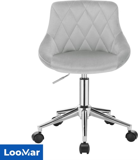 LooMar Salon Stoel - Behandelstoel - Kruk met wielen - Werkstoel ...