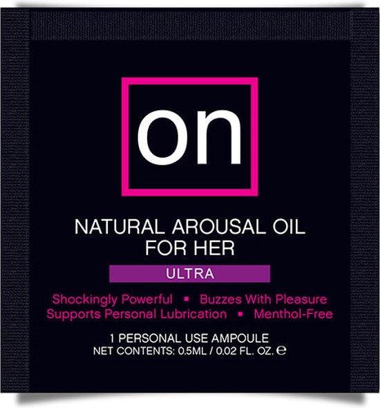 Sensuva - ON Arousal Oil Ultra Single Use Ampoule | bol.com