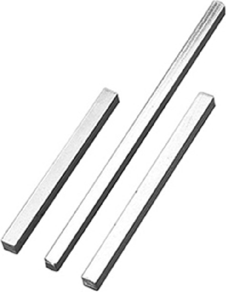 Ami vierkant vol stift - staal verzinkt - 8x150mm | bol