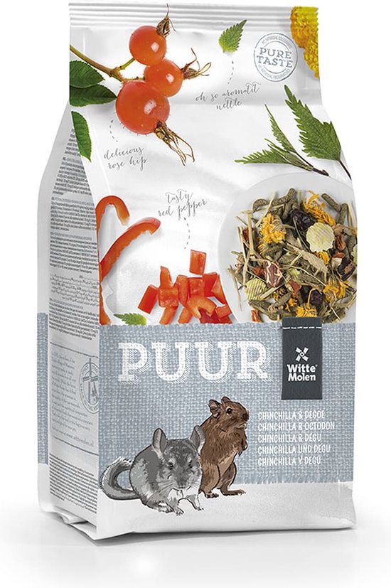 Puur Witte Molen - Chinchilla & Degoe - 2kg | bol.com
