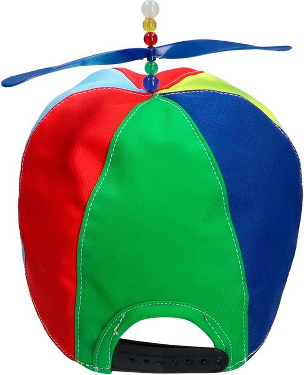 Propeller pet met 5 kleuren 10 stuks - Feesthoeden - Petten - Caps ...