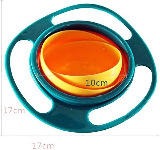 Kinderservies - Universele Kom - Bakje - 360 Graden - Rotatie ...