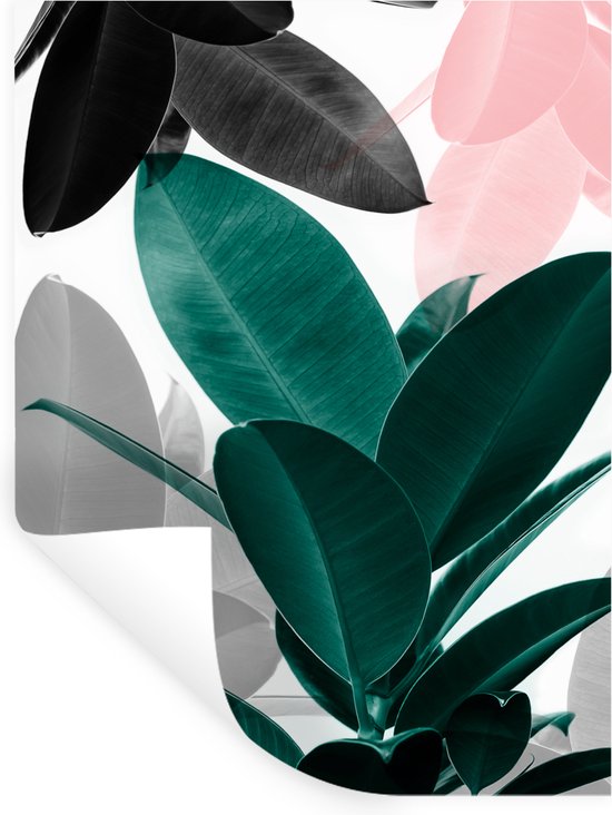 Muurstickers - Sticker Folie - Planten - Groen - Natuur - Bladeren ...