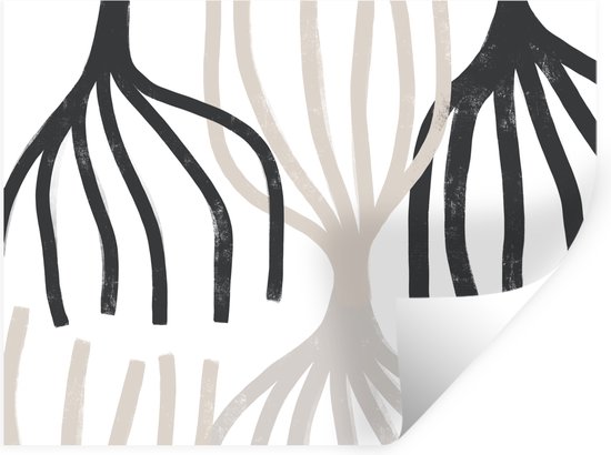 Muurstickers - Sticker Folie - Lijn - Pastel - Abstract - Patronen ...