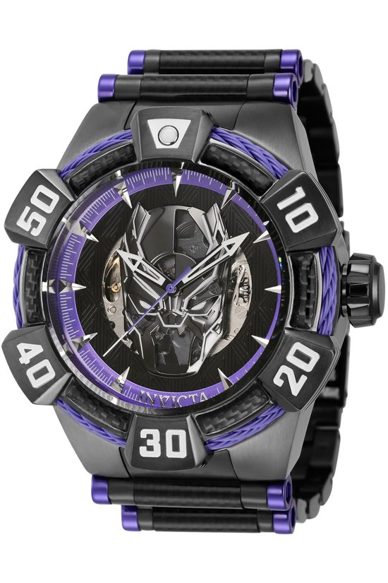 Invicta Marvel - Black Panther 40986 Automatisch Herenhorloge - 52mm ...