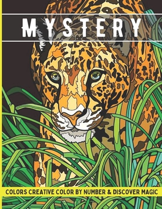 Mystery colors creative color by number & discover magic: Stress ...