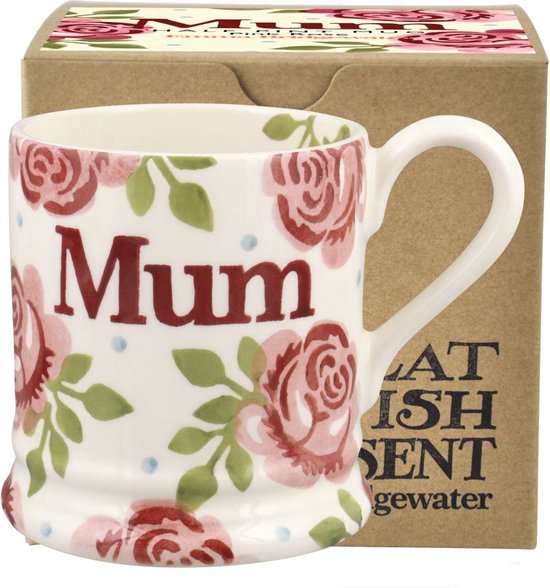 Emma Bridgewater Mug 1/2 Pint Flowers Pink Rose Mum Boxed | bol.com