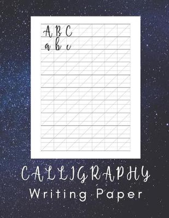 Calligraphy Writing Pad: Calligraphy Workbook - 160 sheet pad ...