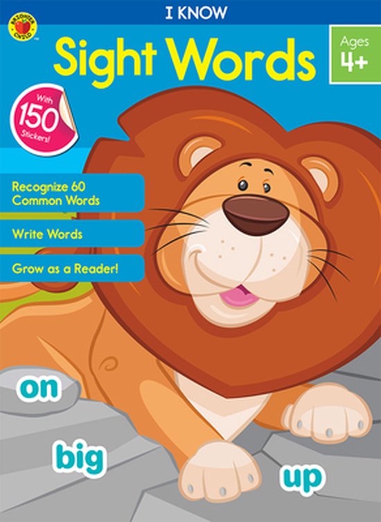 I Know Sight Words | 9781483844817 | Brighter Child | Boeken | bol.com