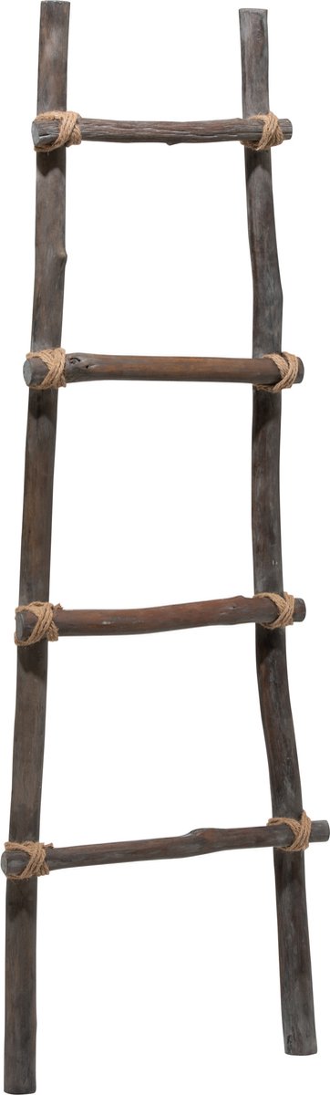 Decoratieve houten ladder | bol.com