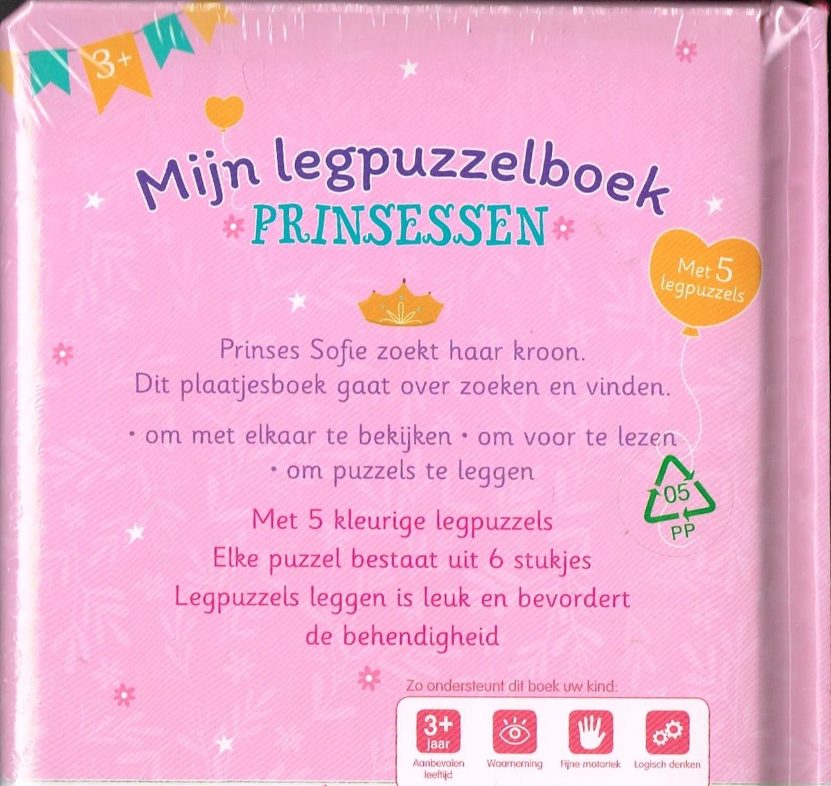 mijn legpuzzelboek prinsessen met 5 puzzels vanaf 3 jr FSC Mix 05 pp ...
