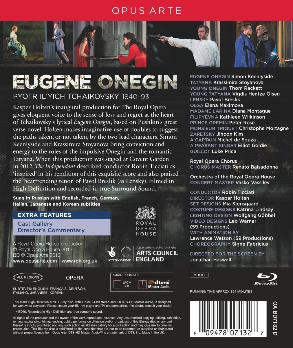 Krassimira Stoyanova - Eugene Onegin (Blu-ray), Krassimira Stoyanova ...