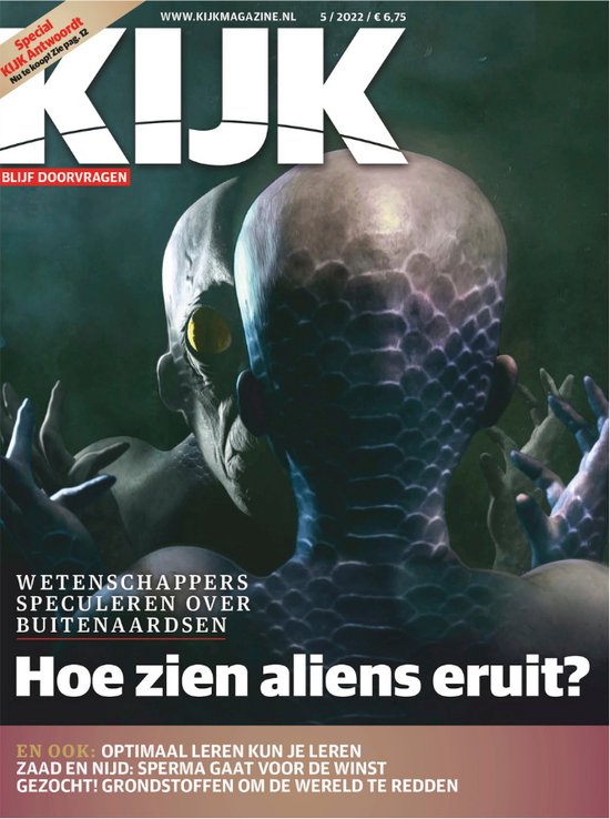 KIJK editie 5 2022 - Tijdschrift - Buitenaardse wezens - Grondstoffen ...