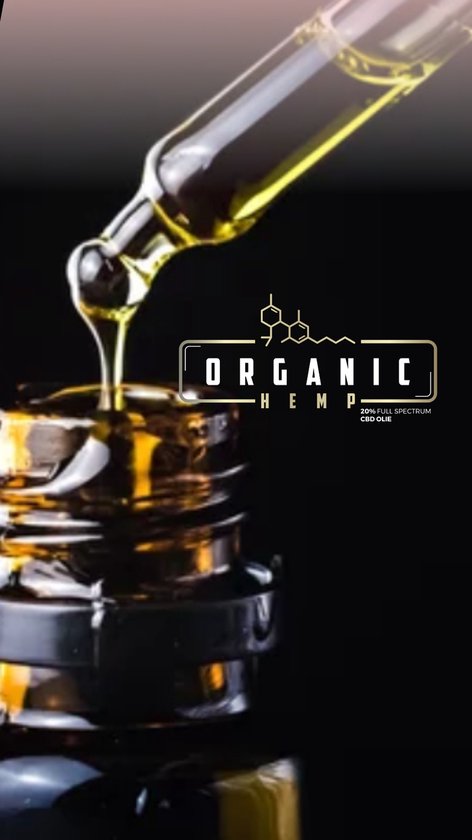 Organic-Hemp Fullspectrum cbd-olie 20 % met met olie | bol