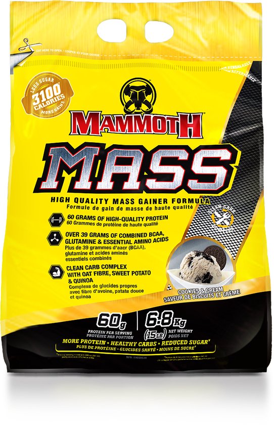 Interactive Nutrition Mammoth 2500 - Weight Gainer / Mass Gainer ...
