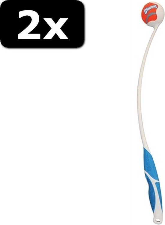 2x CHUCKIT PRO BALL LAUNCHER 25MTR | bol.com