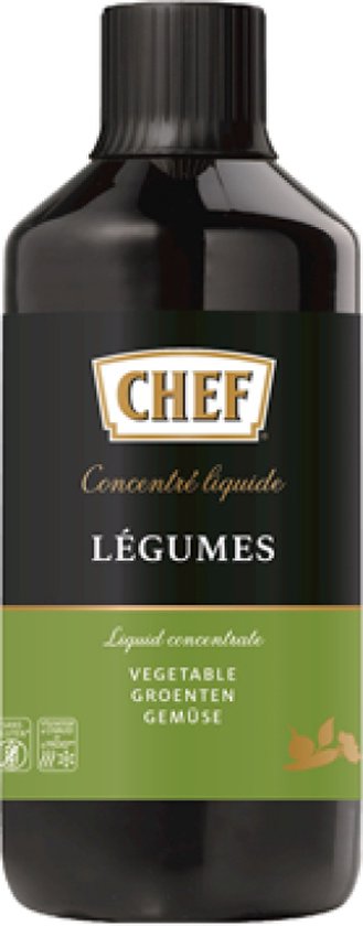 Chef liquid concentrate groenten - 1 liter | bol.com
