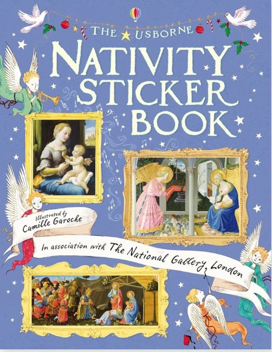 Nativity Sticker Book, Jane Chisholm | 6095539172100 | Boeken | bol.com