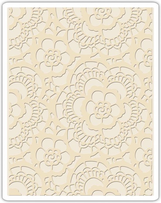 Texture Fades Lace Embossing Folder (661824) | bol.com
