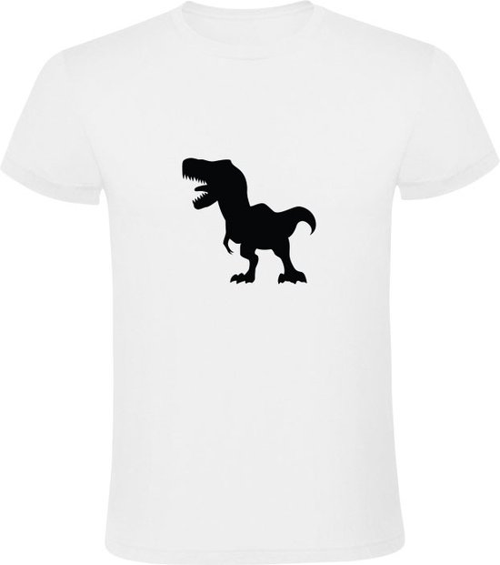 T-Rex | Heren T-shirt | Wit | Tyrannosaurus Rex | Dino | Dinosauriërs ...