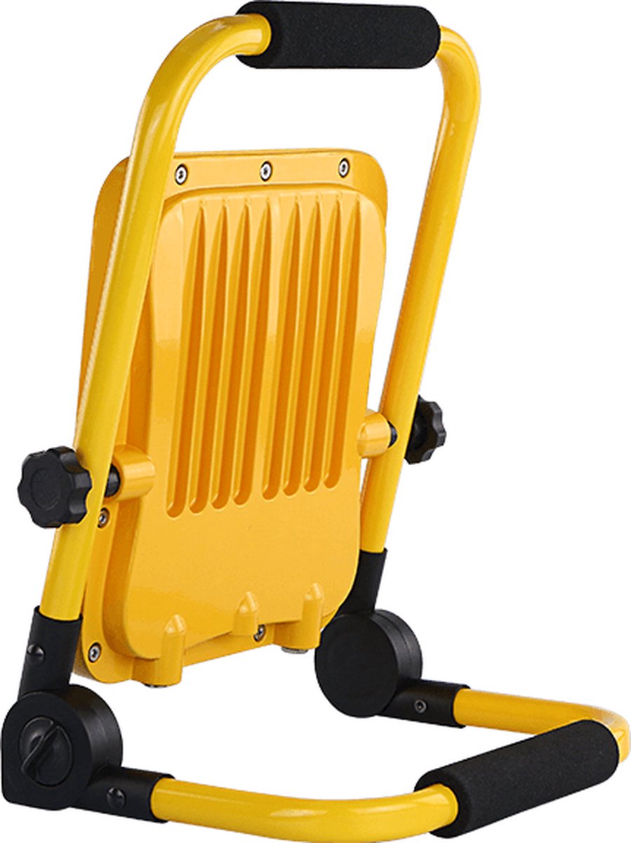 LED Bouwlamp op Accu - 50W - 6000K - IP65 - Verstelbare Werklamp | bol.com