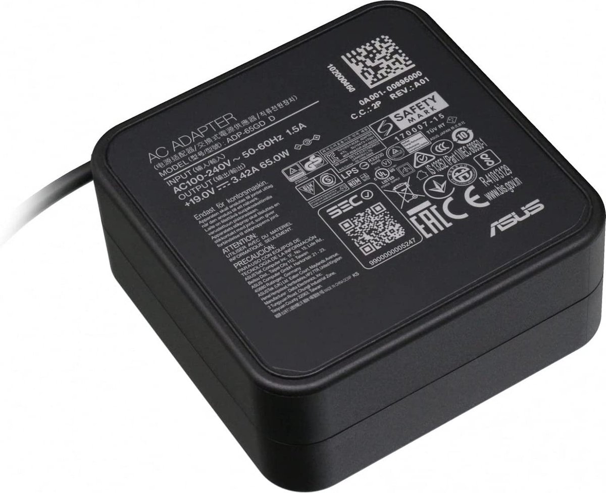Asus origineel ADP-65GD D 65w 3,42a 19v klein formaat adapter 4.5mm ...