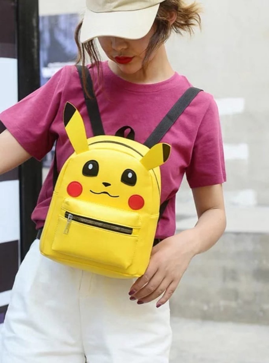 Pokemon Pikachu Schooltas Jongen Meisje - Geel | bol.com