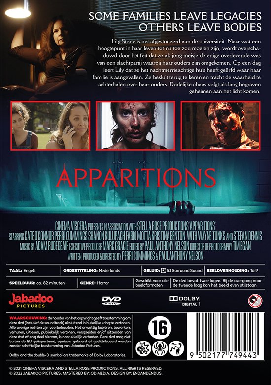 Apparitions (Dvd), Cate O'Connor | Dvd's | bol