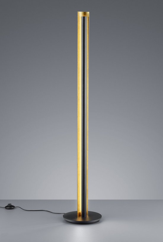 Trio Texel - Vloerlamp Modern - Zwart - H:142.5cm - Universeel - Voor ...
