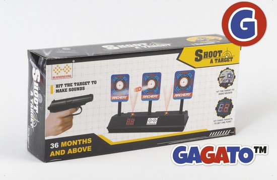 Elektrische Schietschijf - Geschikt voor o.a. Nerf Gun - Target ...