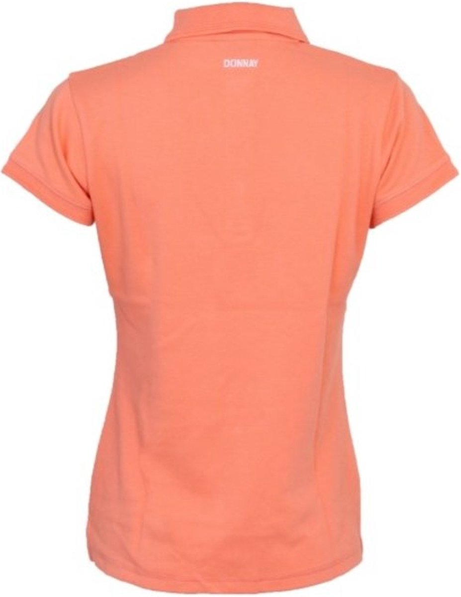 Donnay Polo Pique - Poloshirt - Dames - Maat 3XL - Salmon | bol