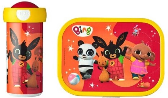 Bing Lunchset Campus schoolbeker en lunchbox | bol.com