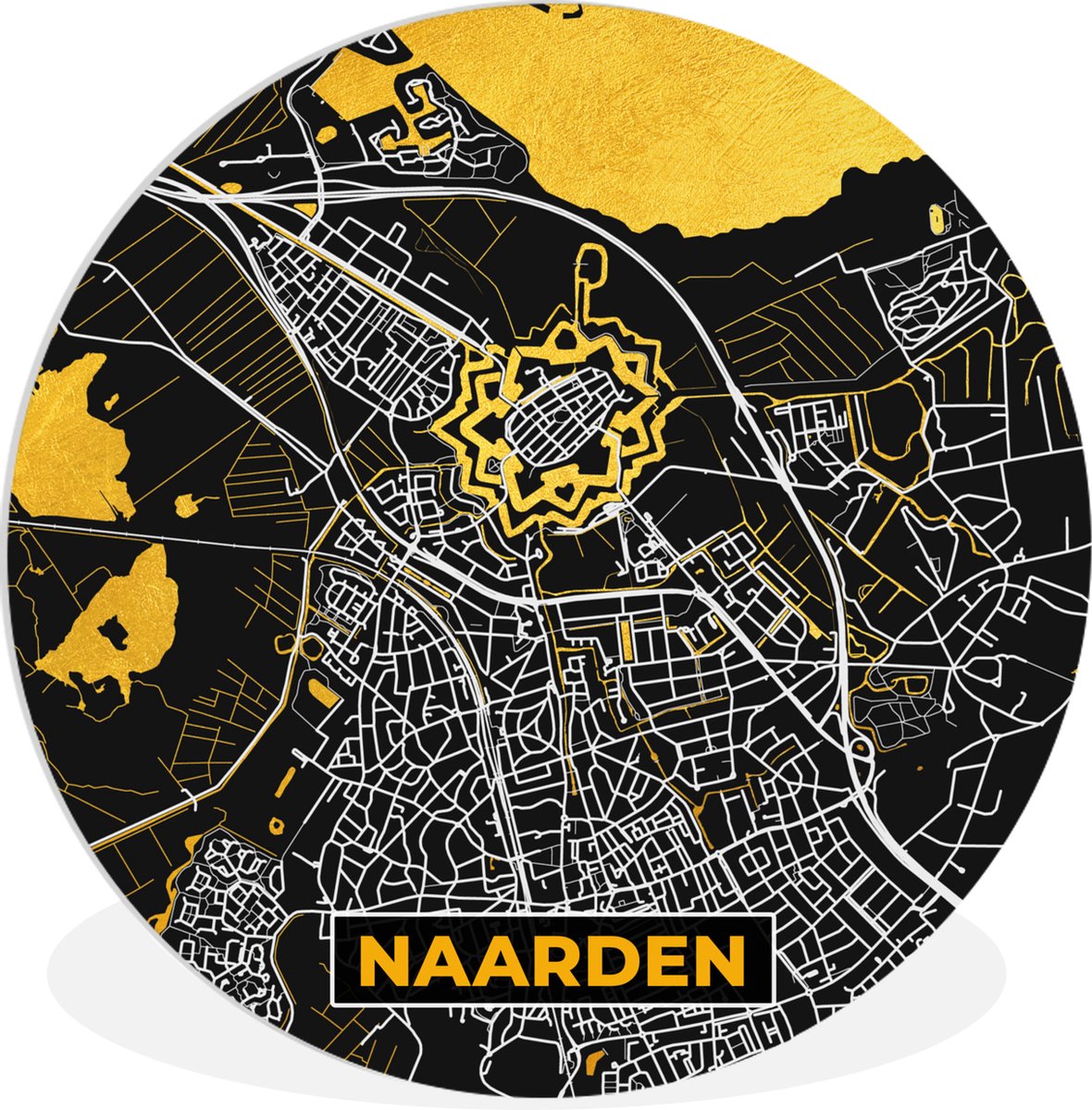Wall Circle - Wall Circle Indoor - Map - Naarden - Map - City Map - Or ...