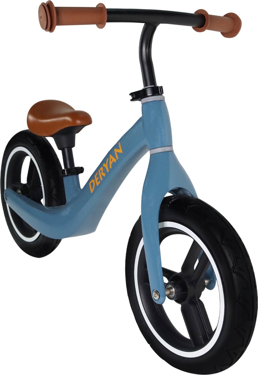 Deryan Loopfiets 12 Inch - Jongens en Meisjes - Sky Blue | bol.com