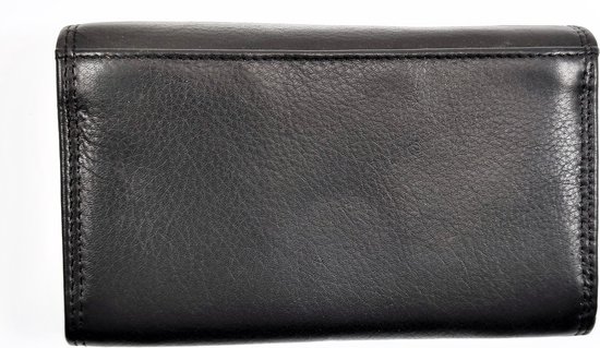 LOUIS WALLIS - RFID Portemonnee Dames - Overslag - Mondharmonica ...