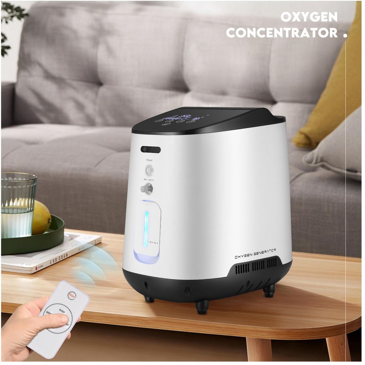 FLY-Concentrateur d'oxygène-Purificateur d'air-Appareil à oxygène ...