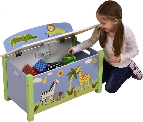 Opberger - Kid Safari Speelgoedkist | bol.com